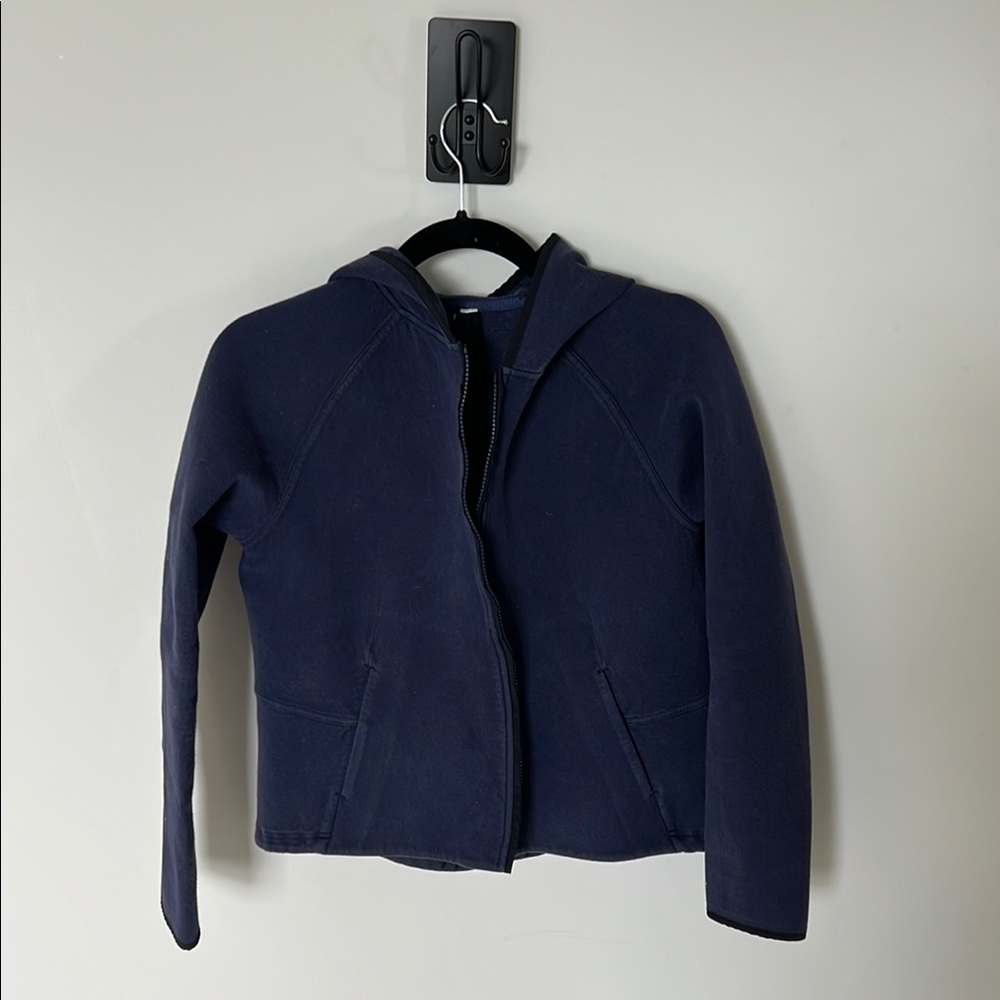 Lululemon Navy Blue Hooded Jacket - Gem